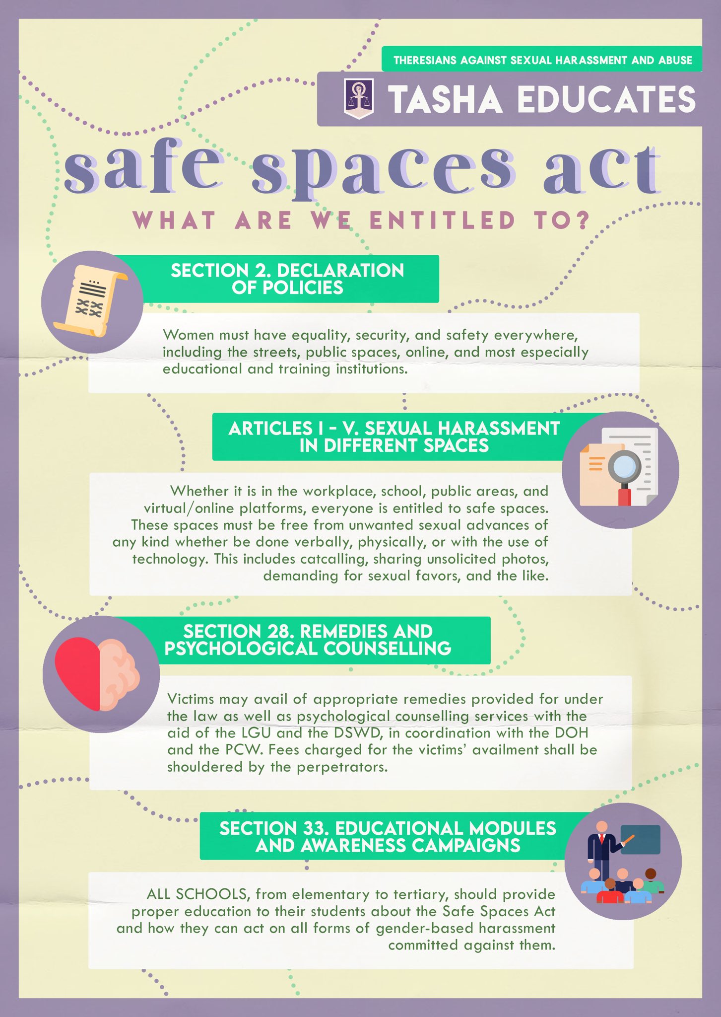 Safe Spaces Act – STCQC DO BETTER
